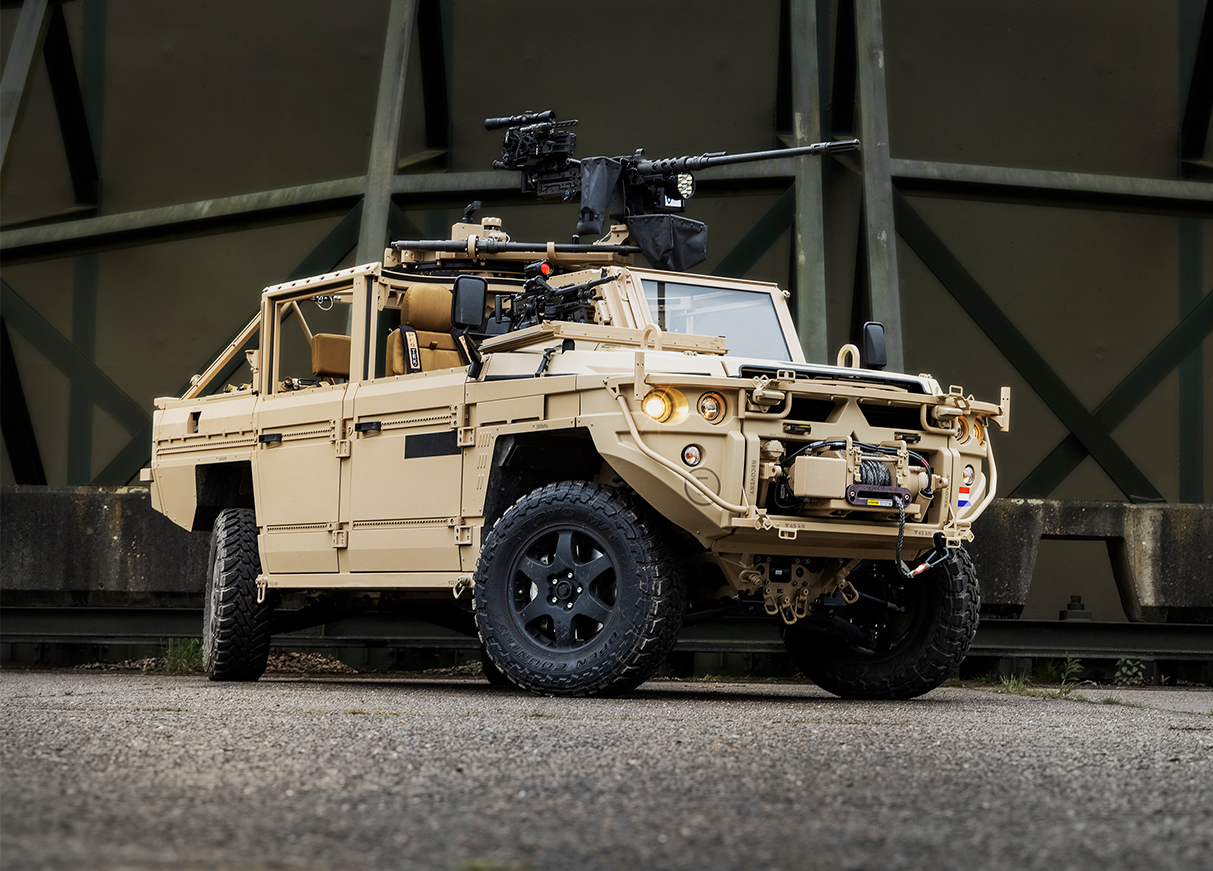 Defenture delivers first vehicle of a follow-up series ATTVs for the Dutch 11 Air Mobile Brigade ...